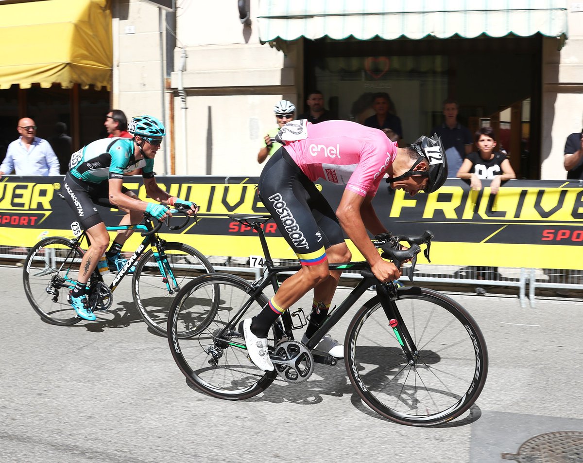 Una caída le arrebata la maglia rosa a Alejandro Osorio en el Giro U23 ...