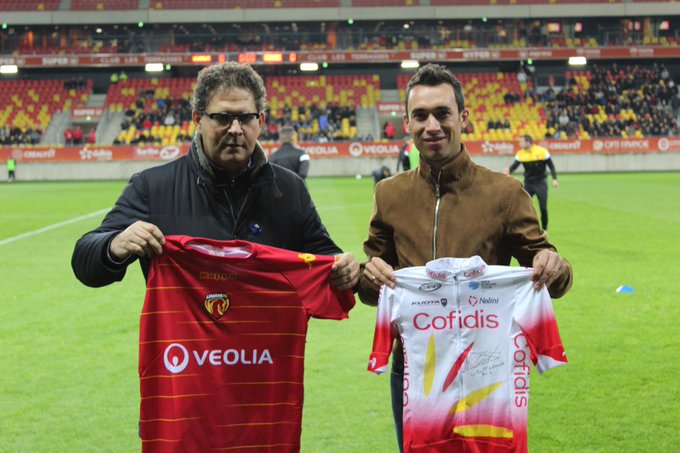 Nicolas Edet fue invitado al partido de Le Mans en la segunda división ...