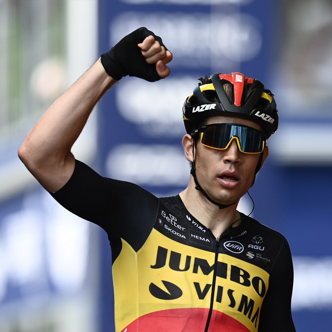 Wout van Aert, imbatible en el comienzo del Tour de Gran Bretaña ...